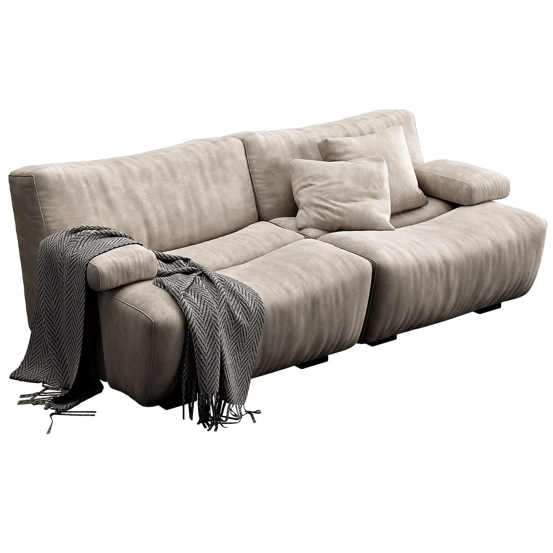 3D Model Ernest Sofa By Poliform - TurboSquid 2303357