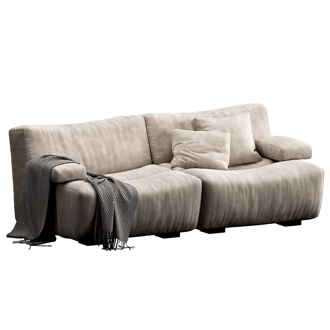 3D Model Ernest Sofa By Poliform - TurboSquid 2303357