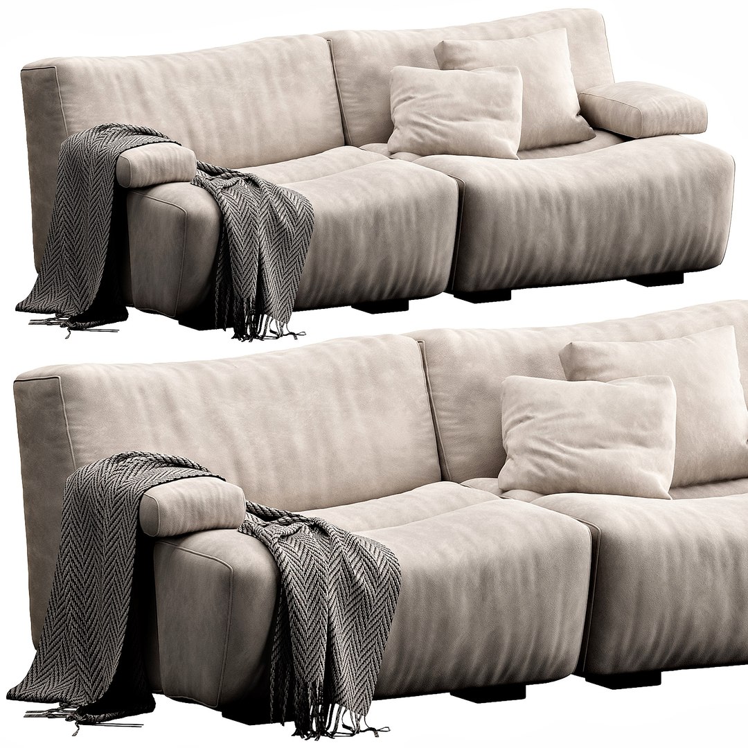 3D Model Ernest Sofa By Poliform - TurboSquid 2303357