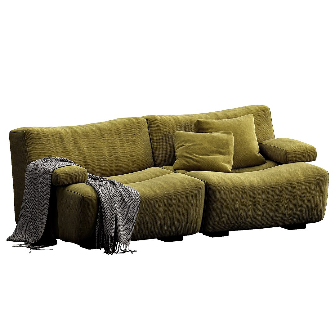3D Model Ernest Sofa By Poliform - TurboSquid 2303357