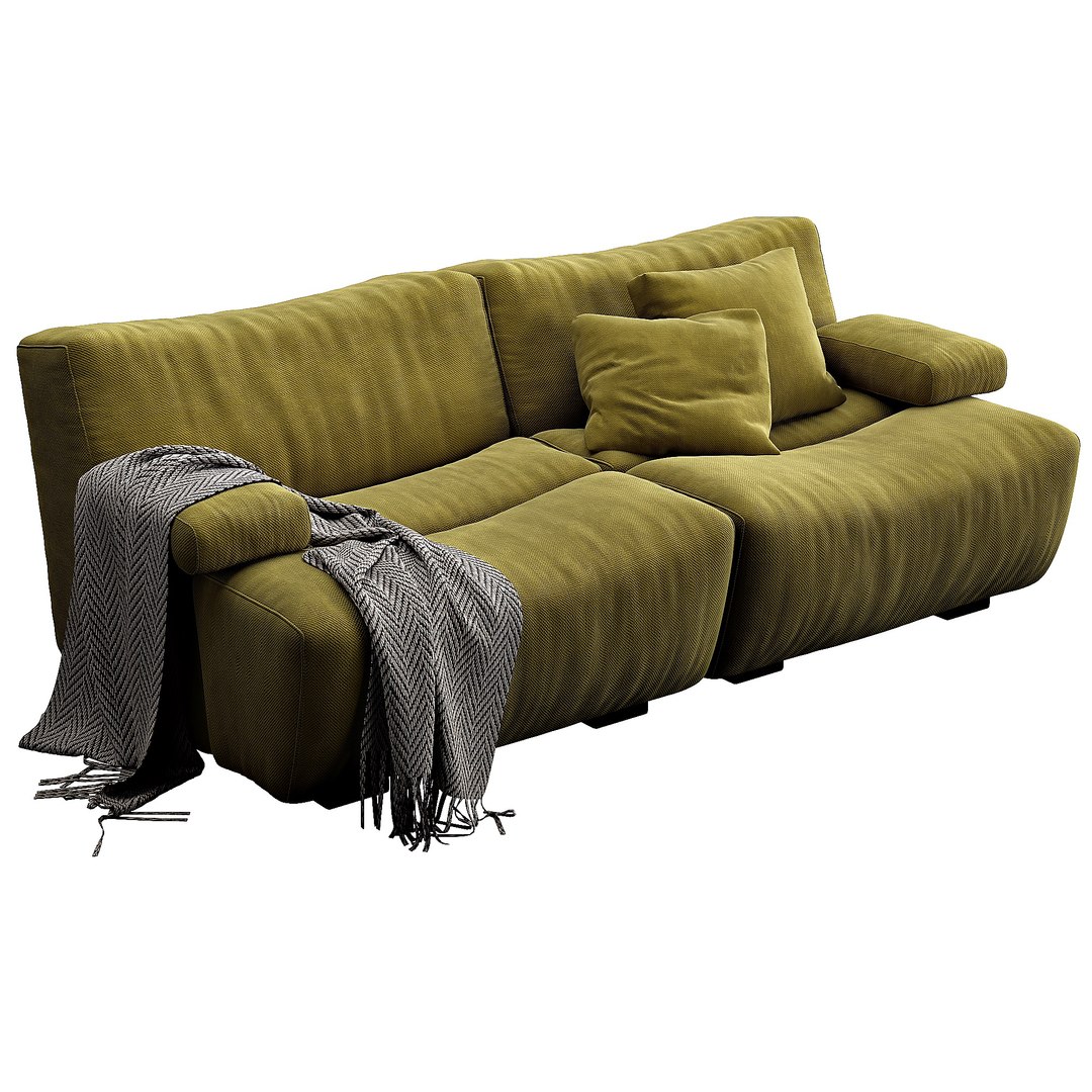 3D Model Ernest Sofa By Poliform - TurboSquid 2303357