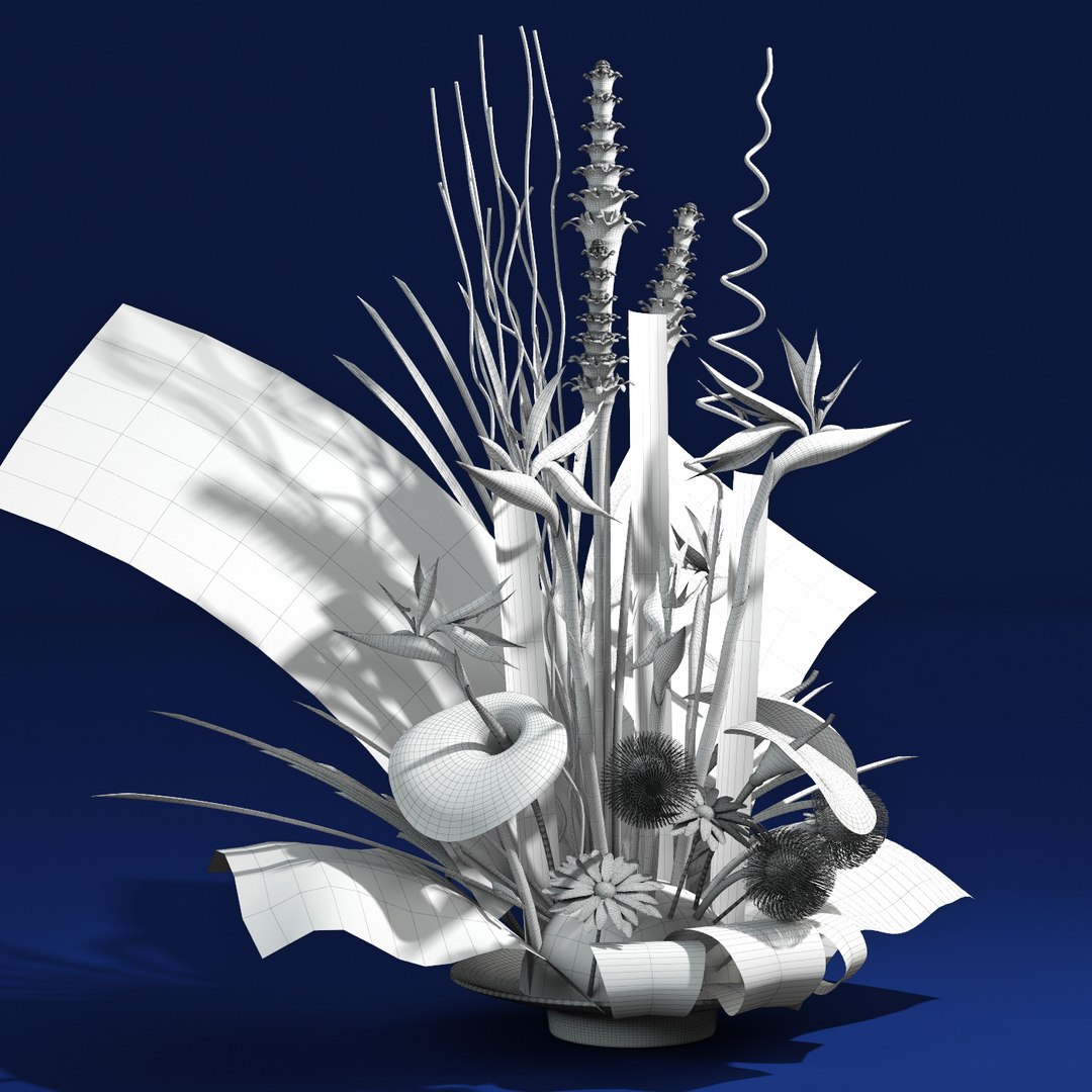 3d Exotic Bouquet Model