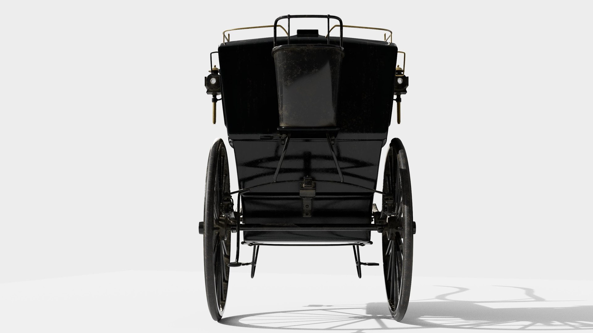 3D Hansom Cab - TurboSquid 2218568