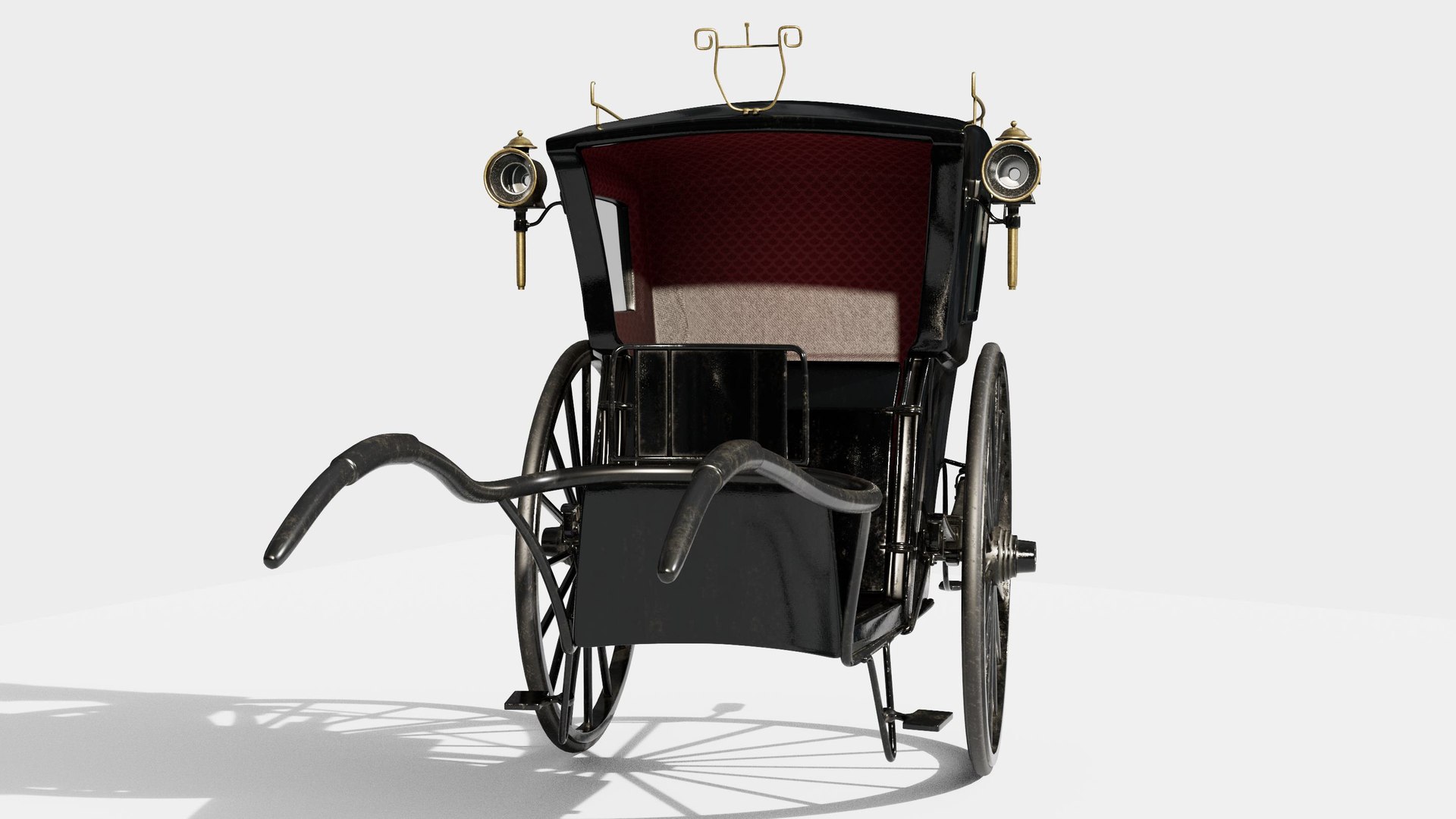 3D Hansom Cab - TurboSquid 2218568