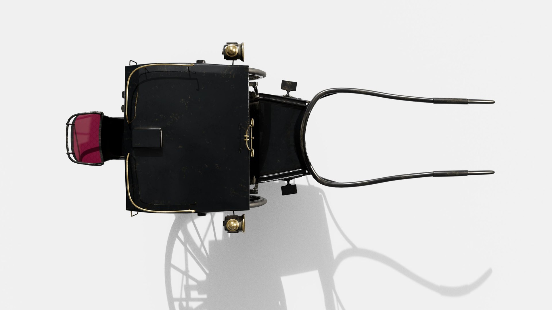 3D Hansom Cab - TurboSquid 2218568
