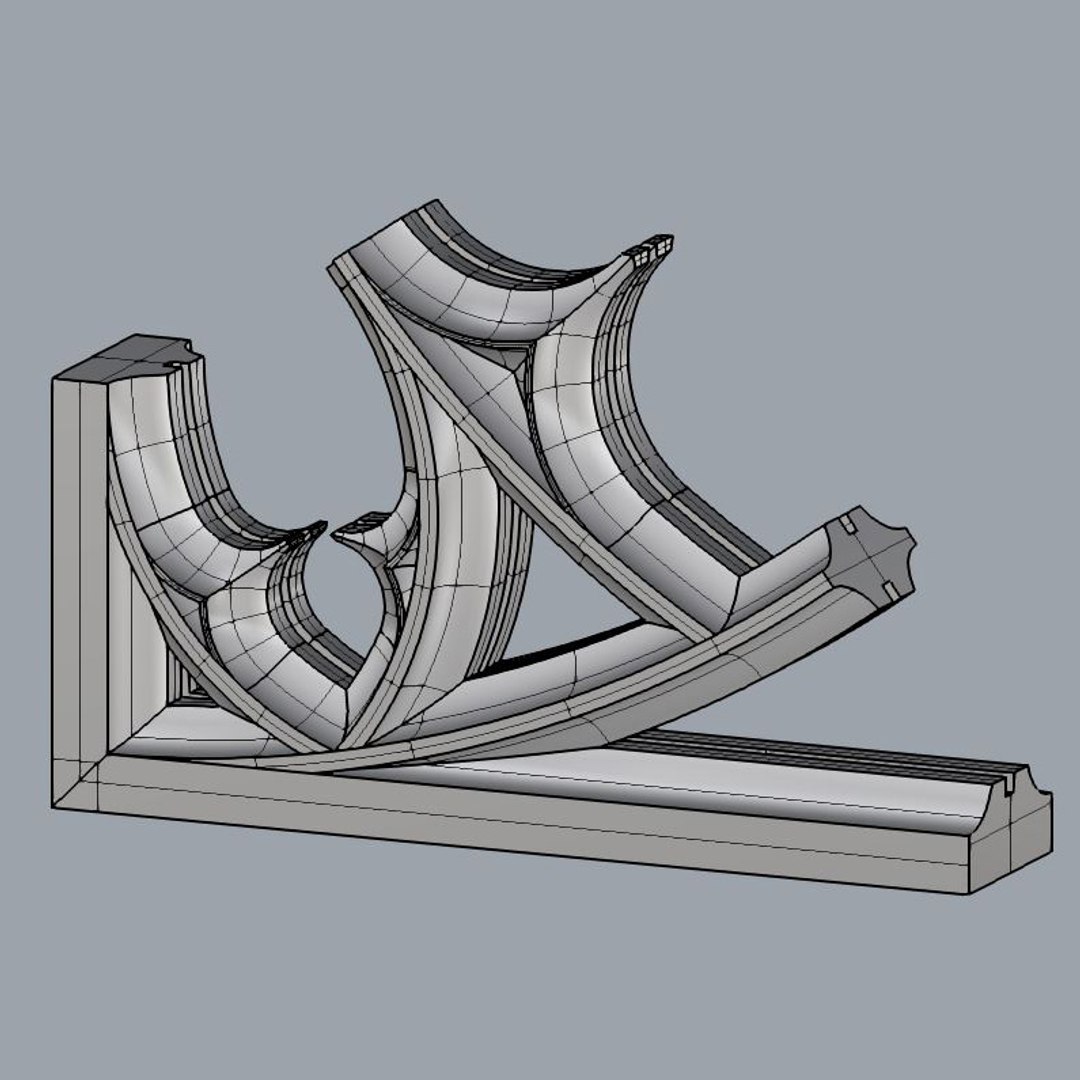 Small Square Gothic Window Max