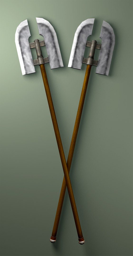 3d halberd games model