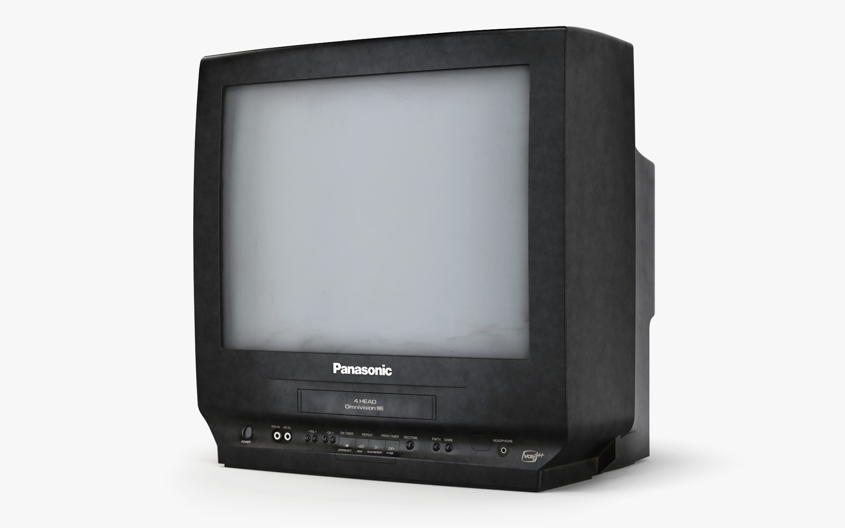 3D crt tv panasonic pv - TurboSquid 1578377