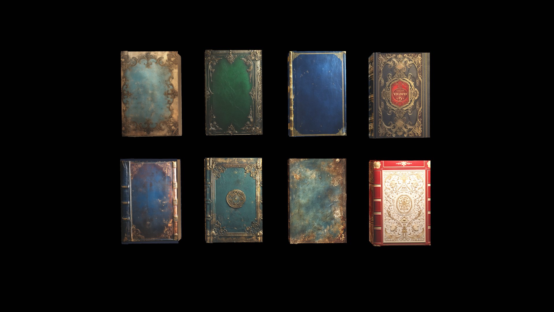 3D Book Collection - TurboSquid 2193517