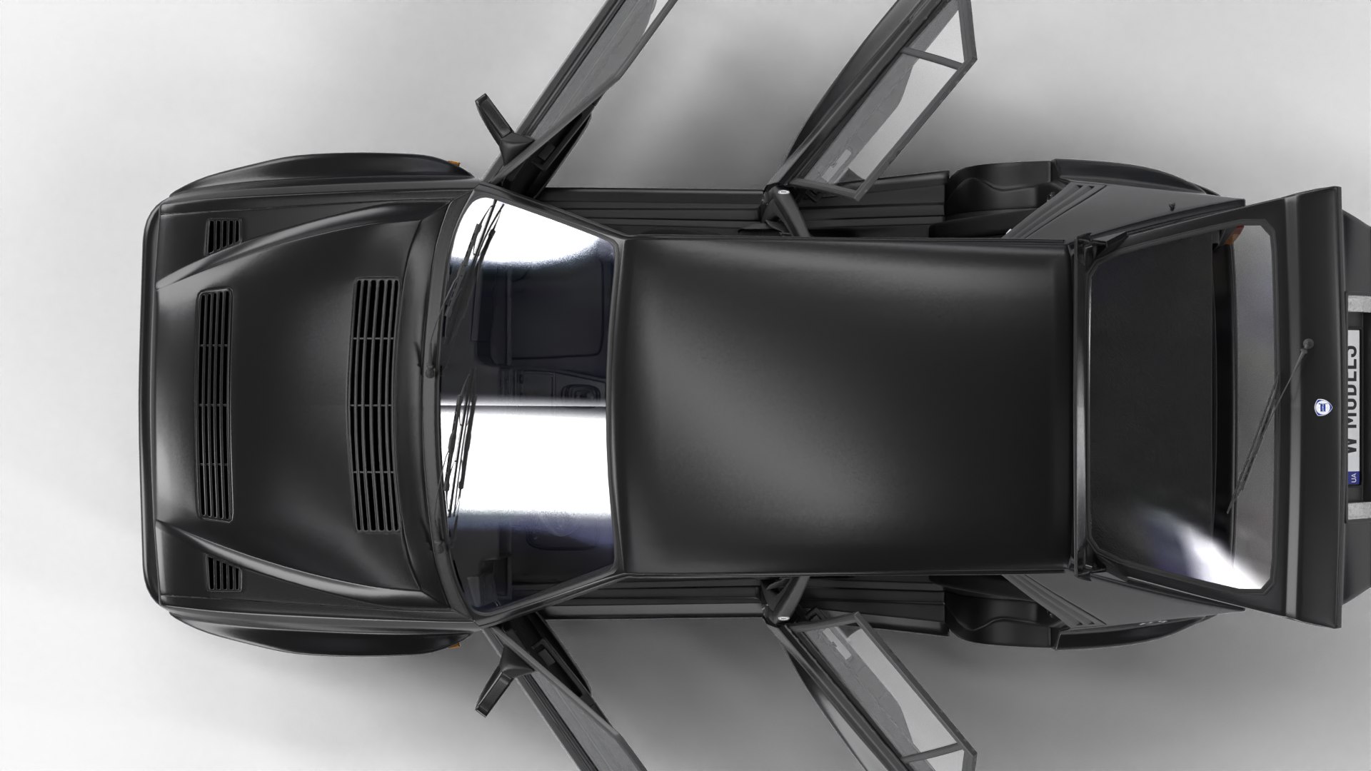 3D model Lancia Delta HF Integrale Evoluzione 1 HQ interior 3d model ...