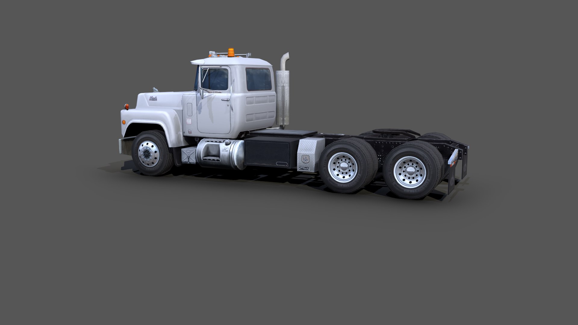 Mack R600S Semi Truck 1989 3D Model - TurboSquid 1862388