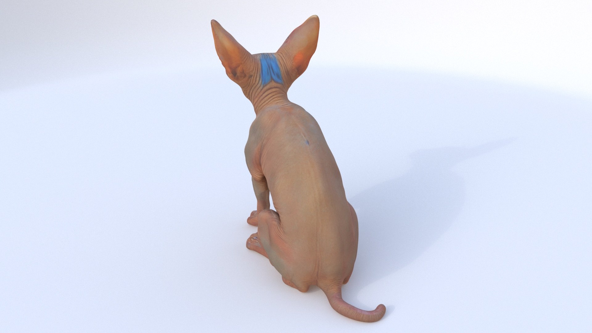 3D Model Sphynx Seated - TurboSquid 2334369