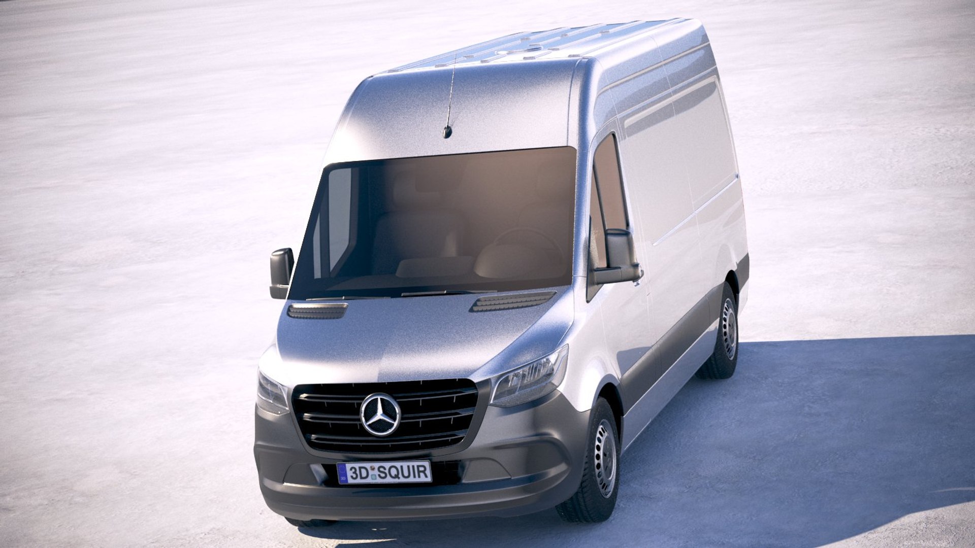 3D Mercedes-benz Sprinter Standard - TurboSquid 1369801