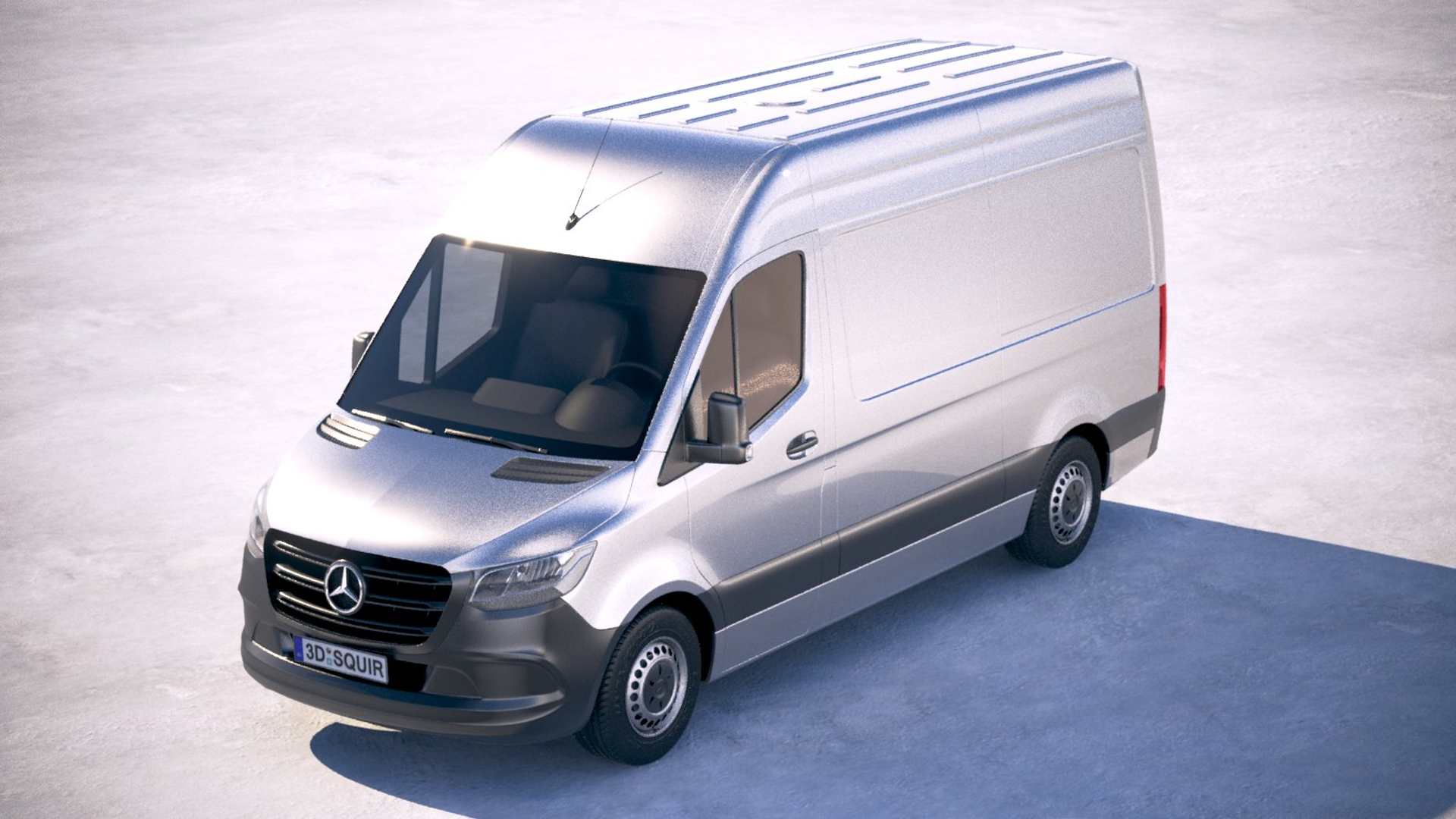 3D Mercedes-benz Sprinter Standard - TurboSquid 1369801