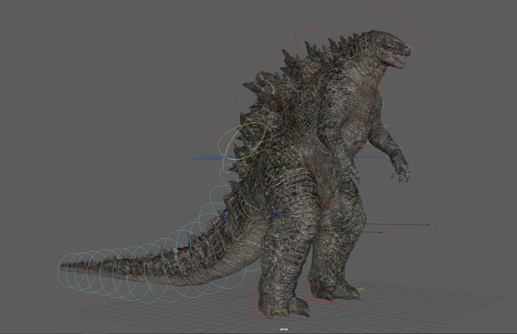 modèle 3D de Godzilla Rig modèle 3D - TurboSquid 1823464