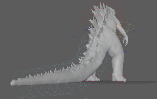 Godzilla Rig 3D model - TurboSquid 1823464