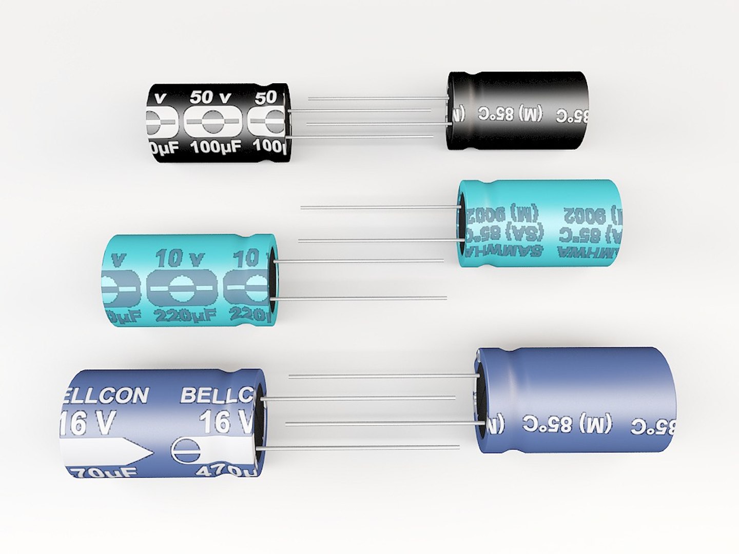 3d Electrolytic Capacitor Model