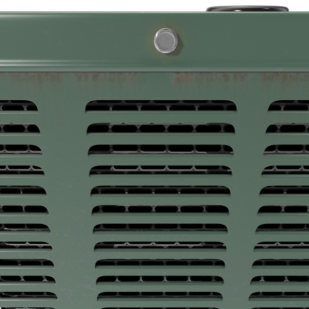 3d Model Of Household Ac Unit Ruud