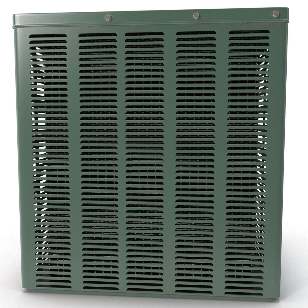 3d Model Of Household Ac Unit Ruud