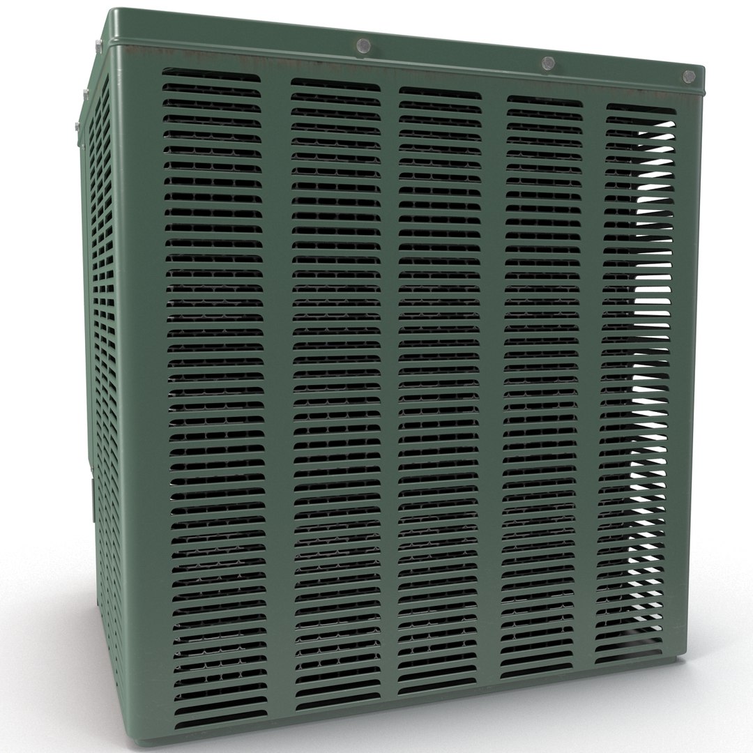 3d Model Of Household Ac Unit Ruud