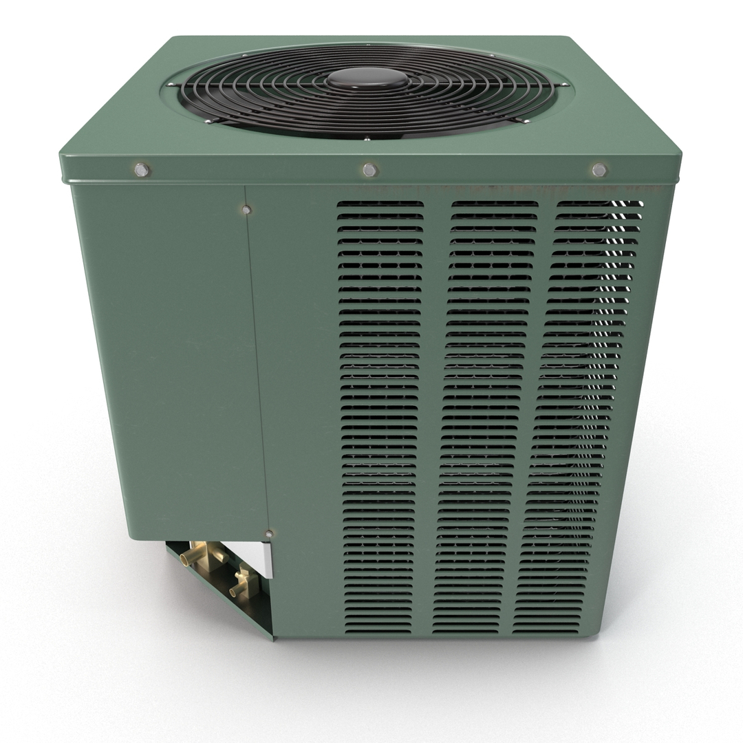 3d Model Of Household Ac Unit Ruud