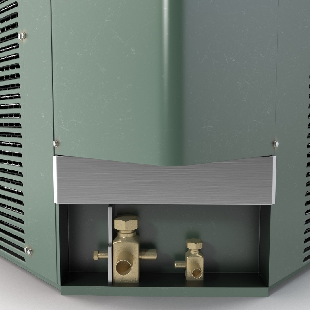 3d Model Of Household Ac Unit Ruud