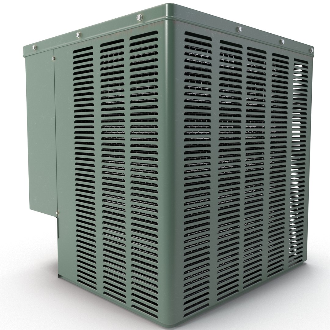 3d Model Of Household Ac Unit Ruud