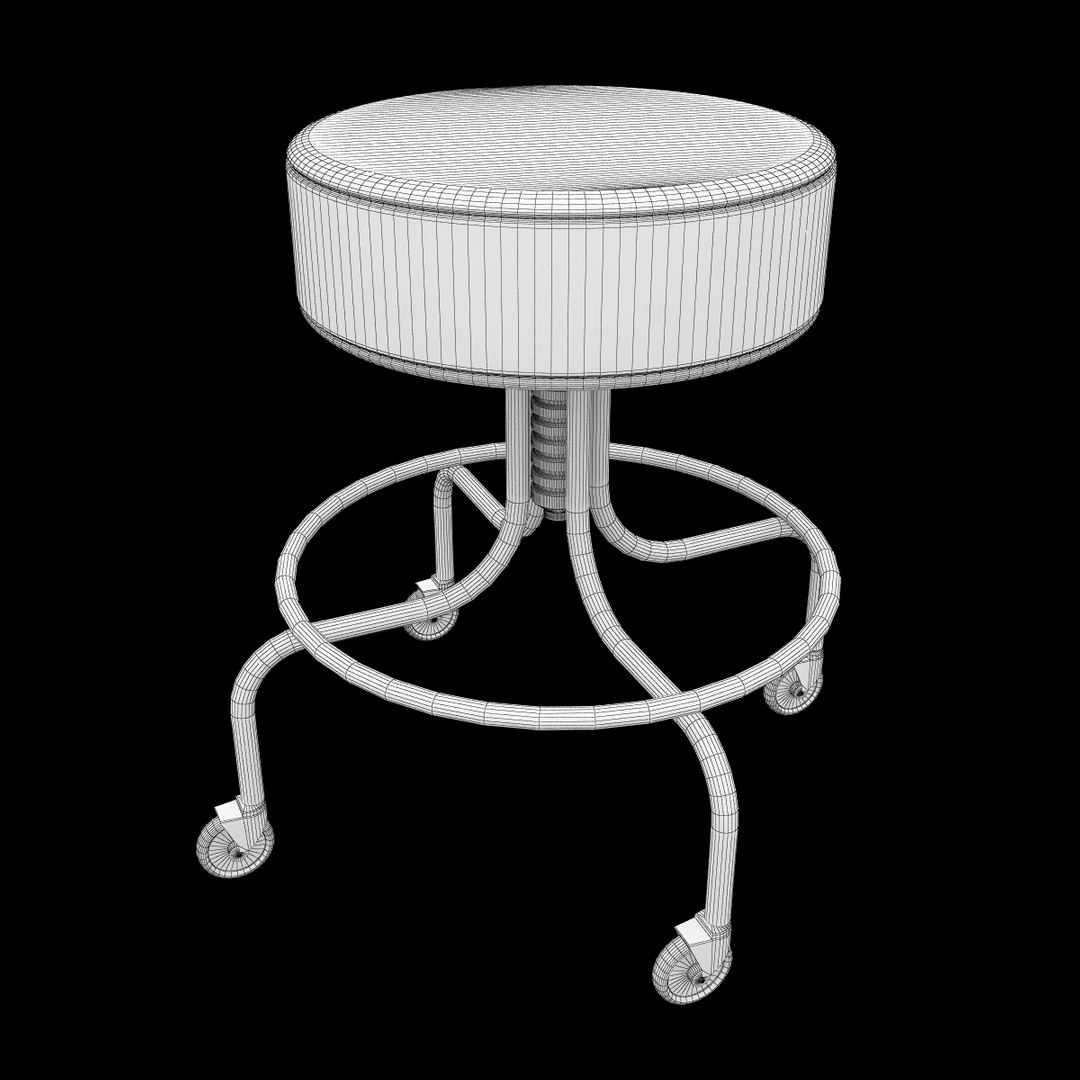 3d Medical Chair Model