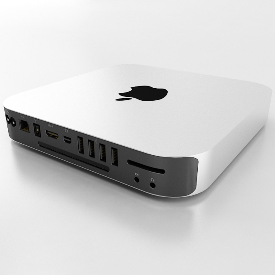 Apple Mac Mini 3D Model - TurboSquid 1299610