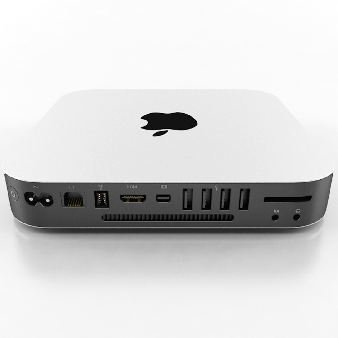 Apple Mac Mini 3D Model - TurboSquid 1299610