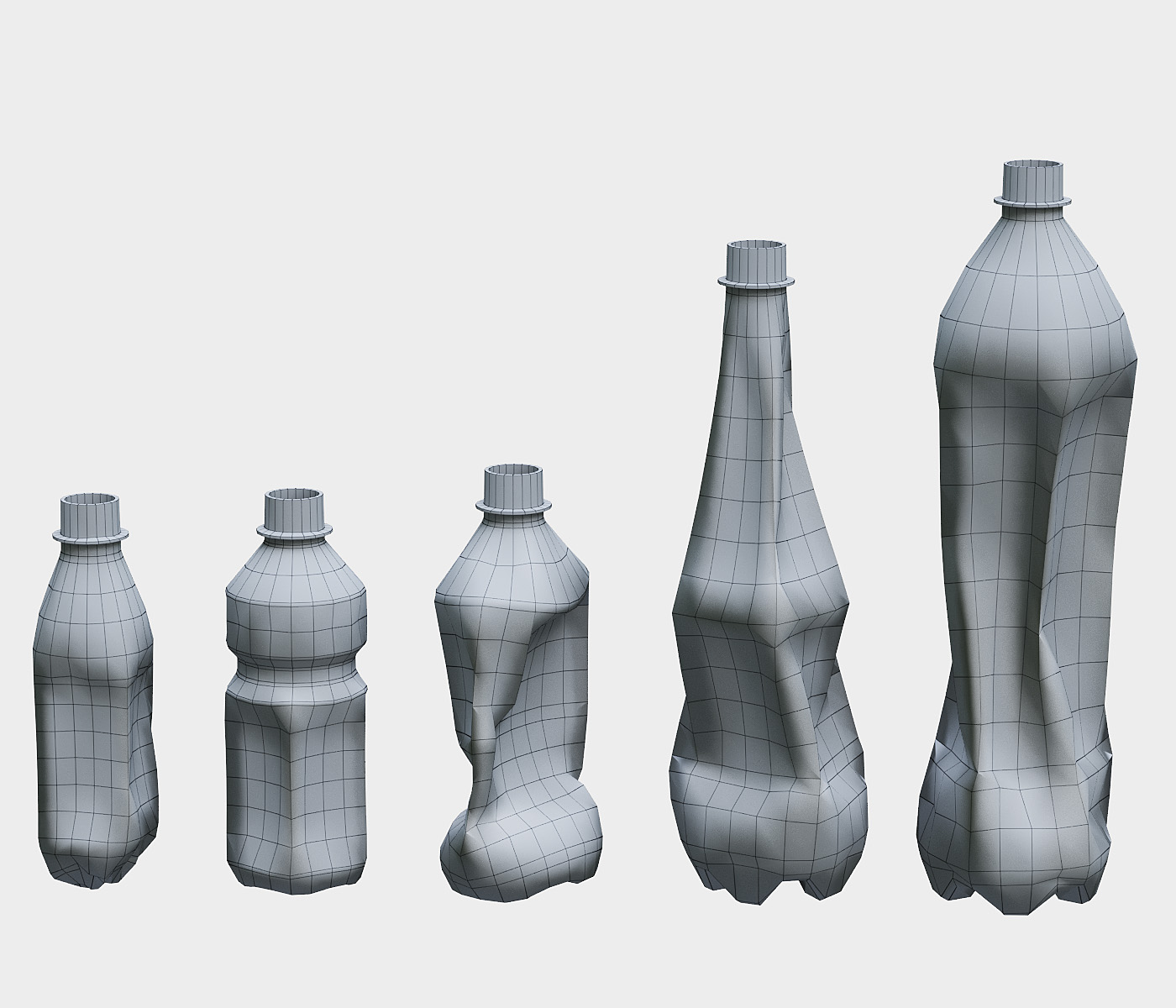 modelo 3d Botella de plástico - TurboSquid 1478235