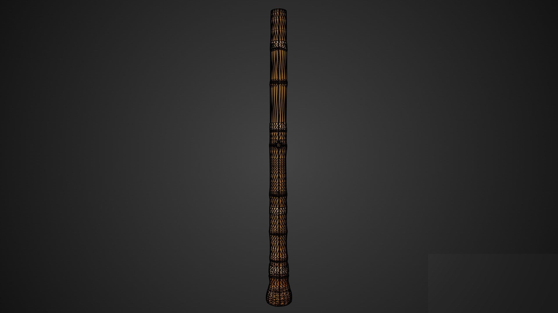 3D Game Ready Korean Traditional Instrument Danso Model - TurboSquid ...