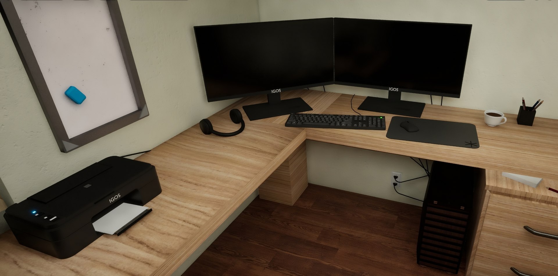 PC Set 3D Model - TurboSquid 2266674