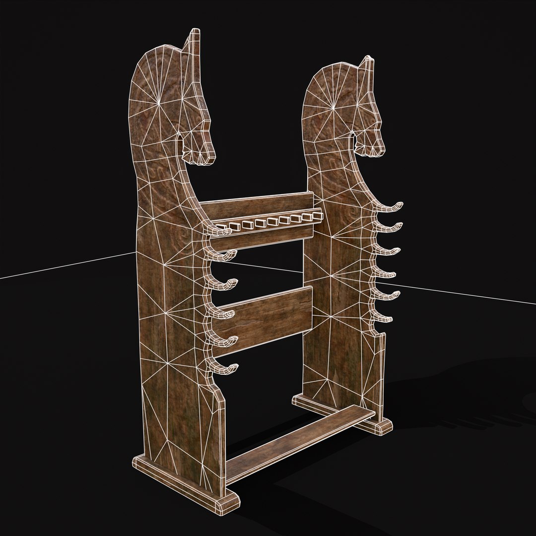 3D VLH Weapons Holder - TurboSquid 2385871