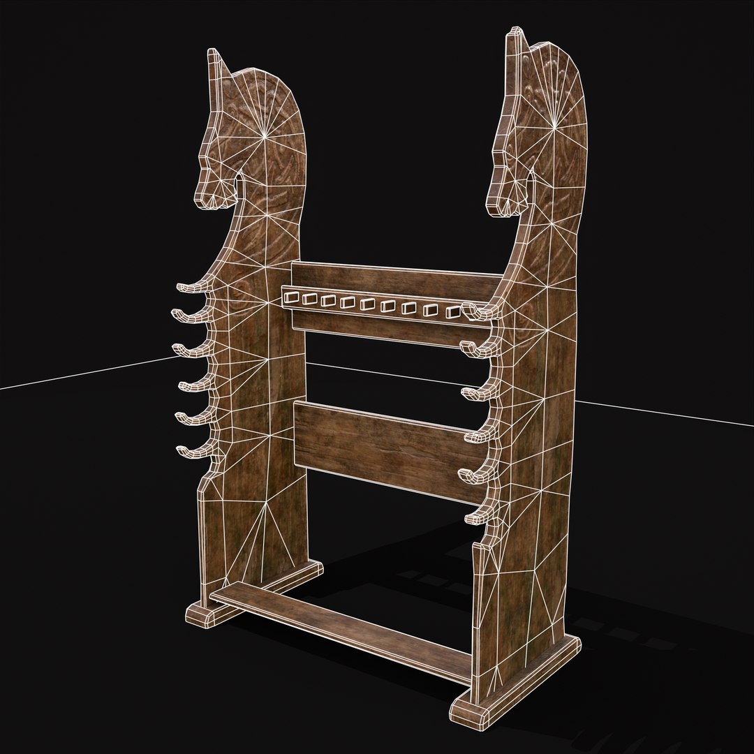 3D VLH Weapons Holder - TurboSquid 2385871