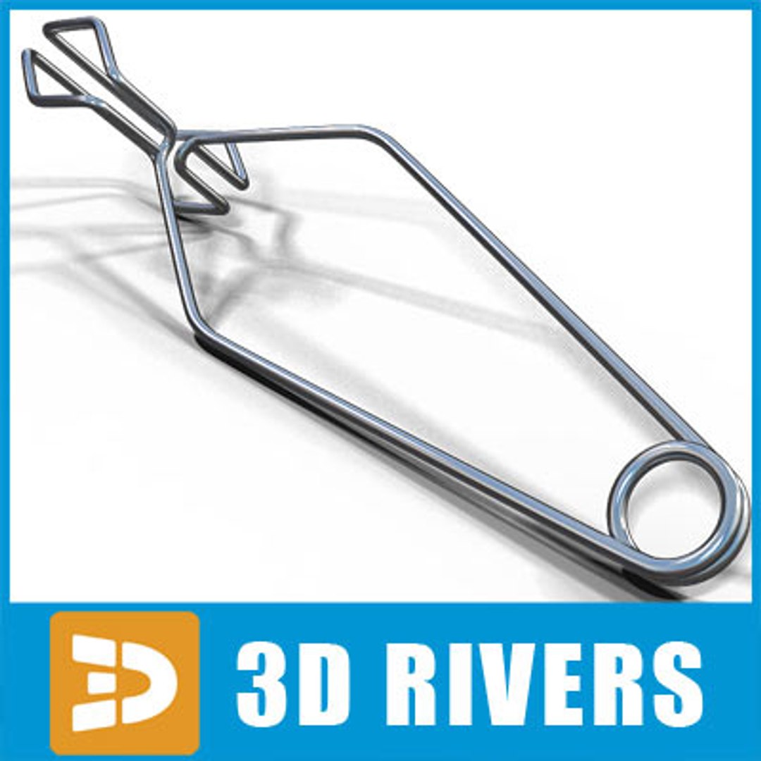 test tube clamp 3d model