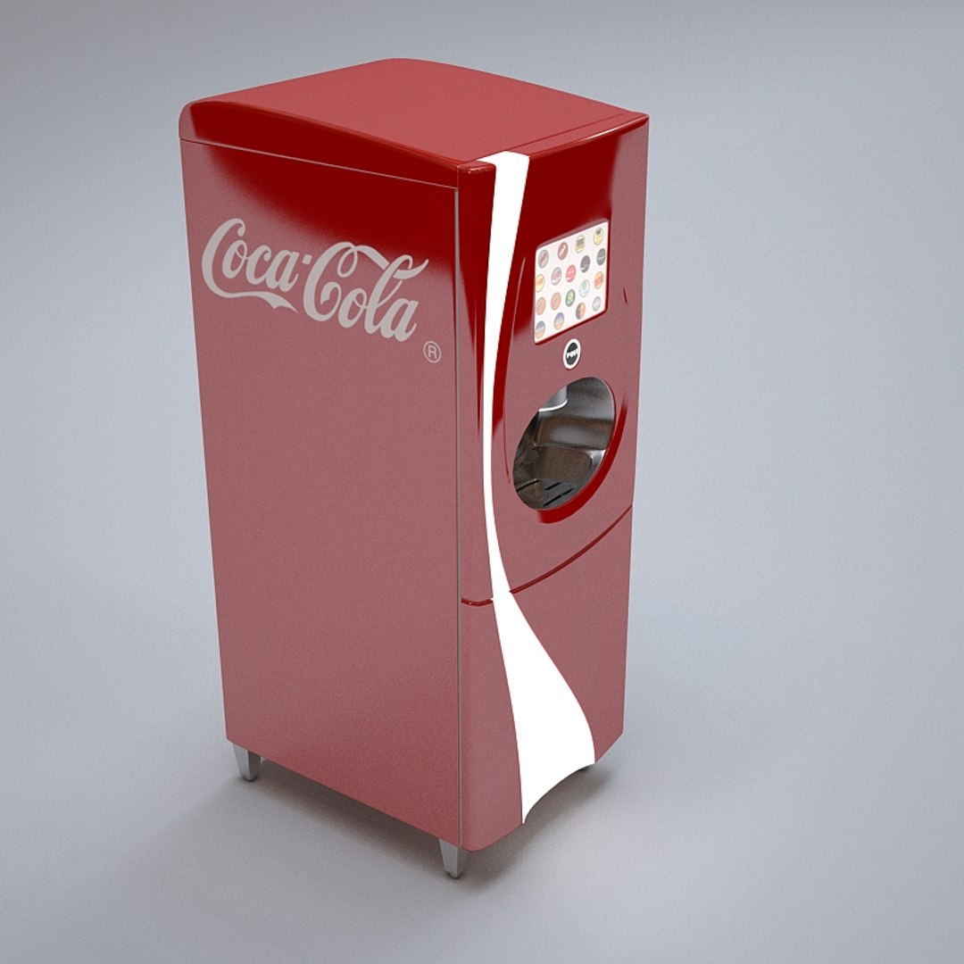 3D Cola Freestyle Machine - TurboSquid 1609536