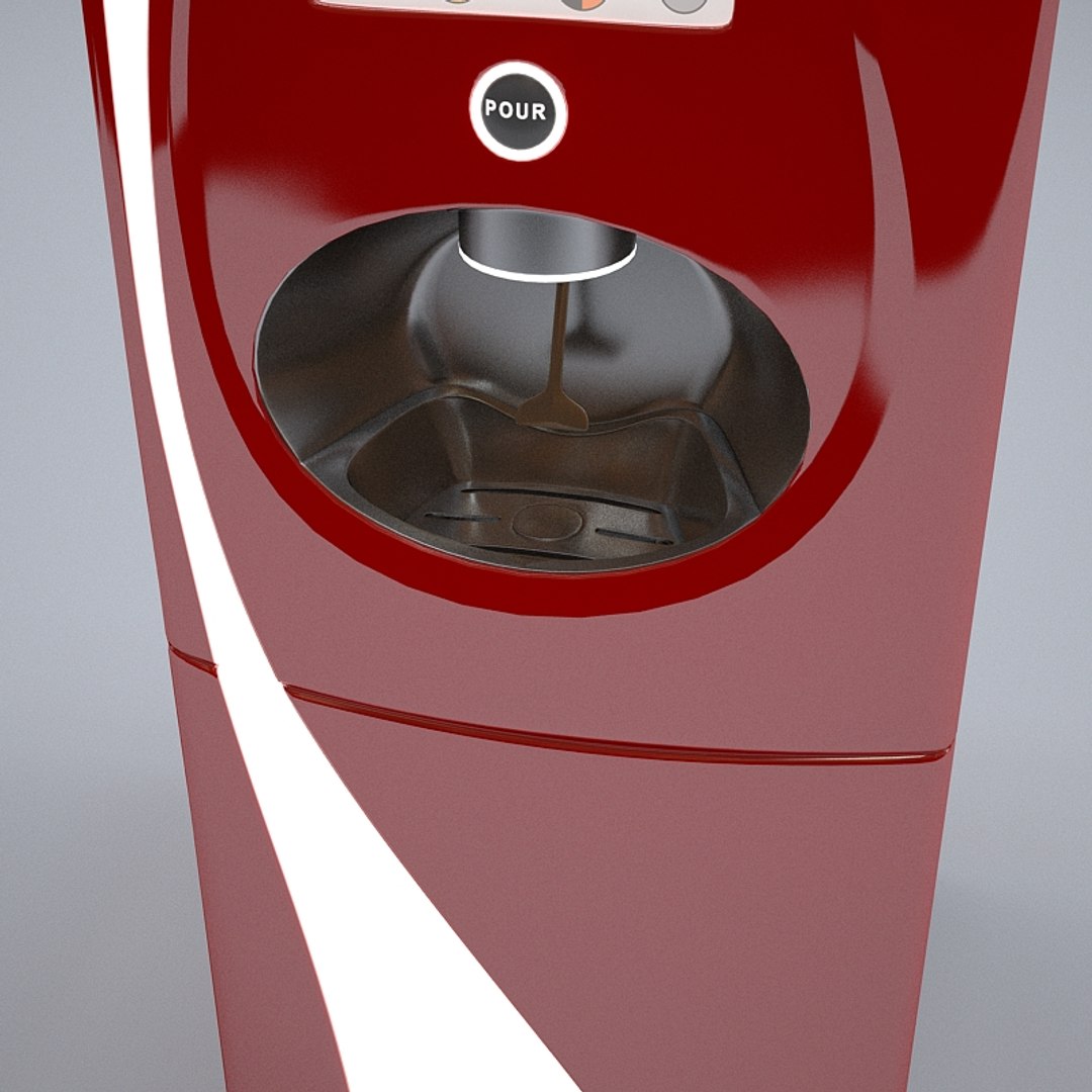 3D Cola Freestyle Machine - TurboSquid 1609536