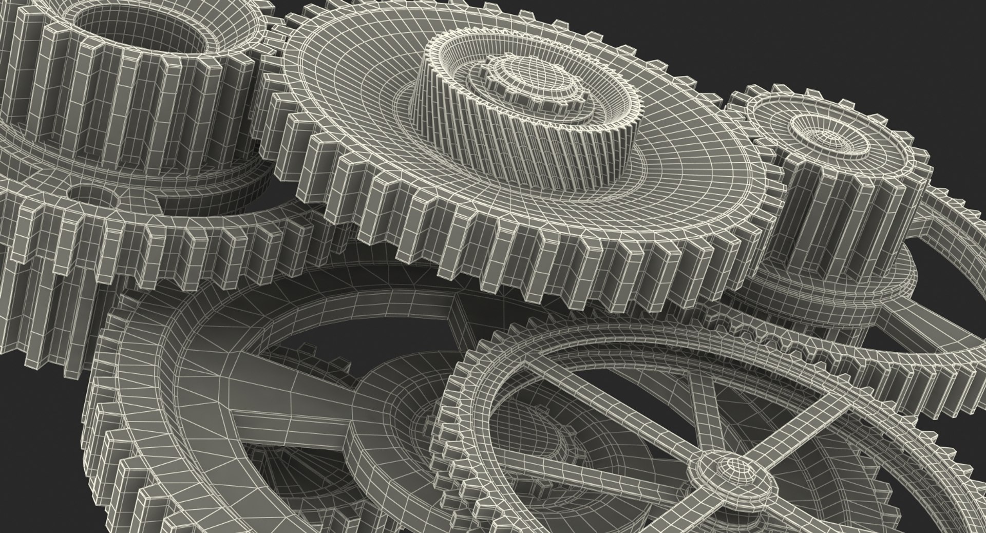 Metal gear mechanism animation 3D - TurboSquid 1538758