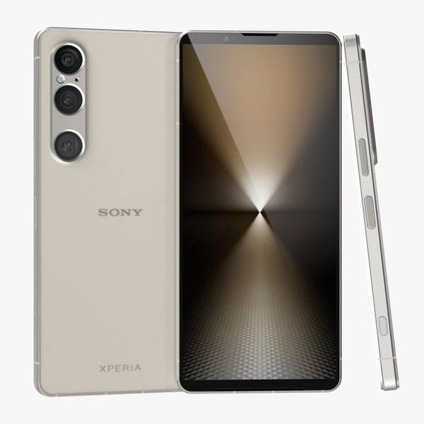 modelo 3d Sony Xperia 1 VI Beige - TurboSquid 2225488