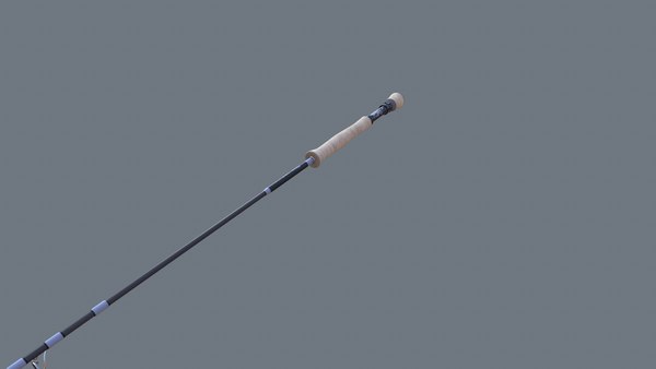 3D Fly Fishing Rod model - TurboSquid 1716490