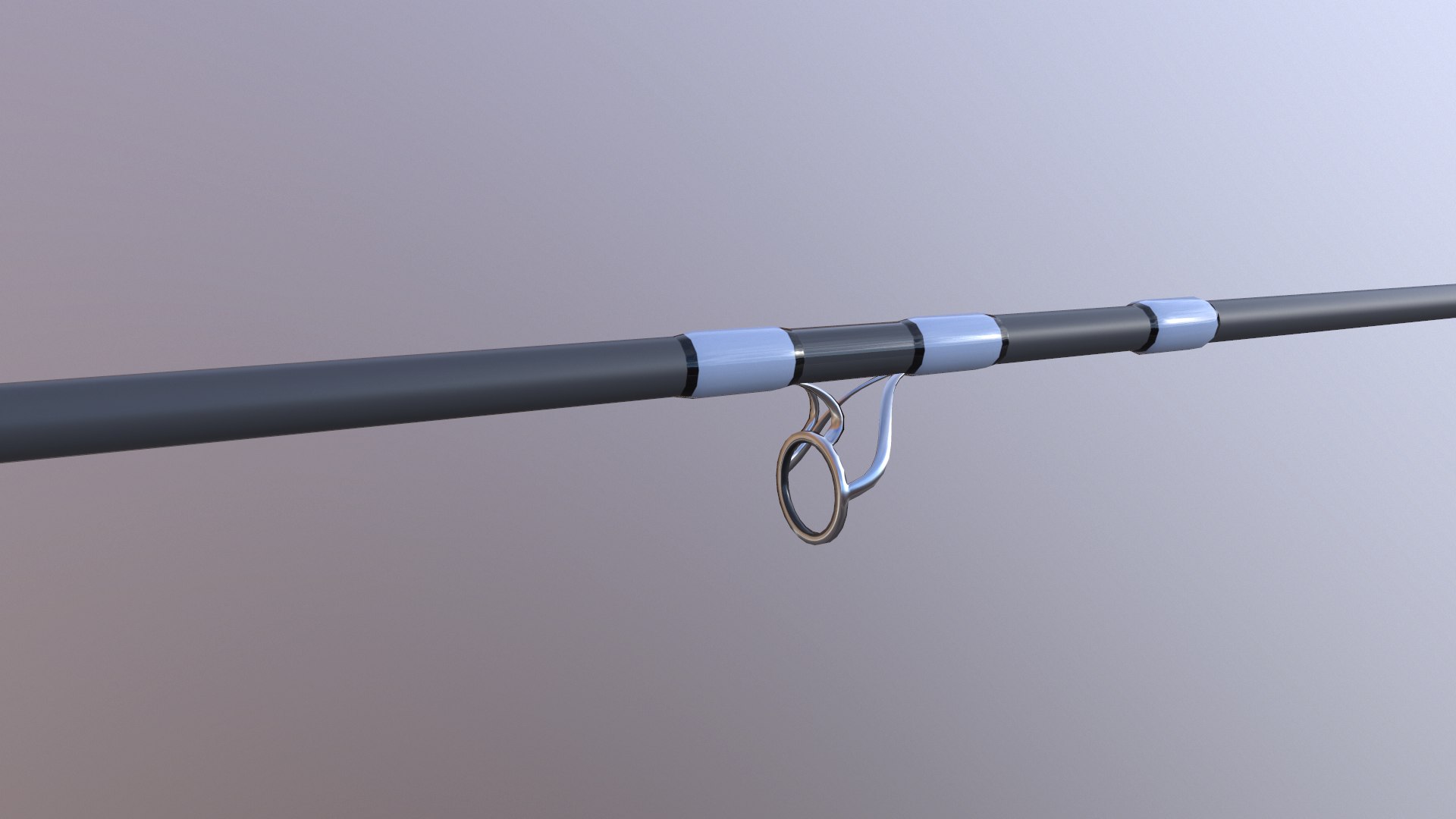 3D Fly Fishing Rod Model - TurboSquid 1716490