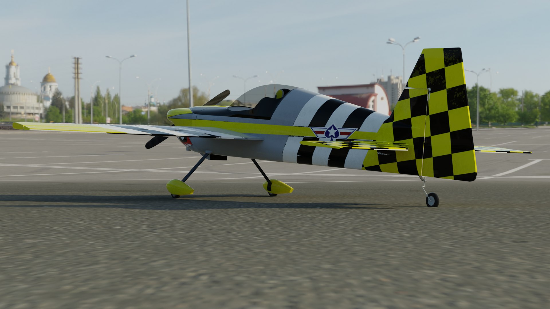 3D MXS RC Airplane - TurboSquid 2056910