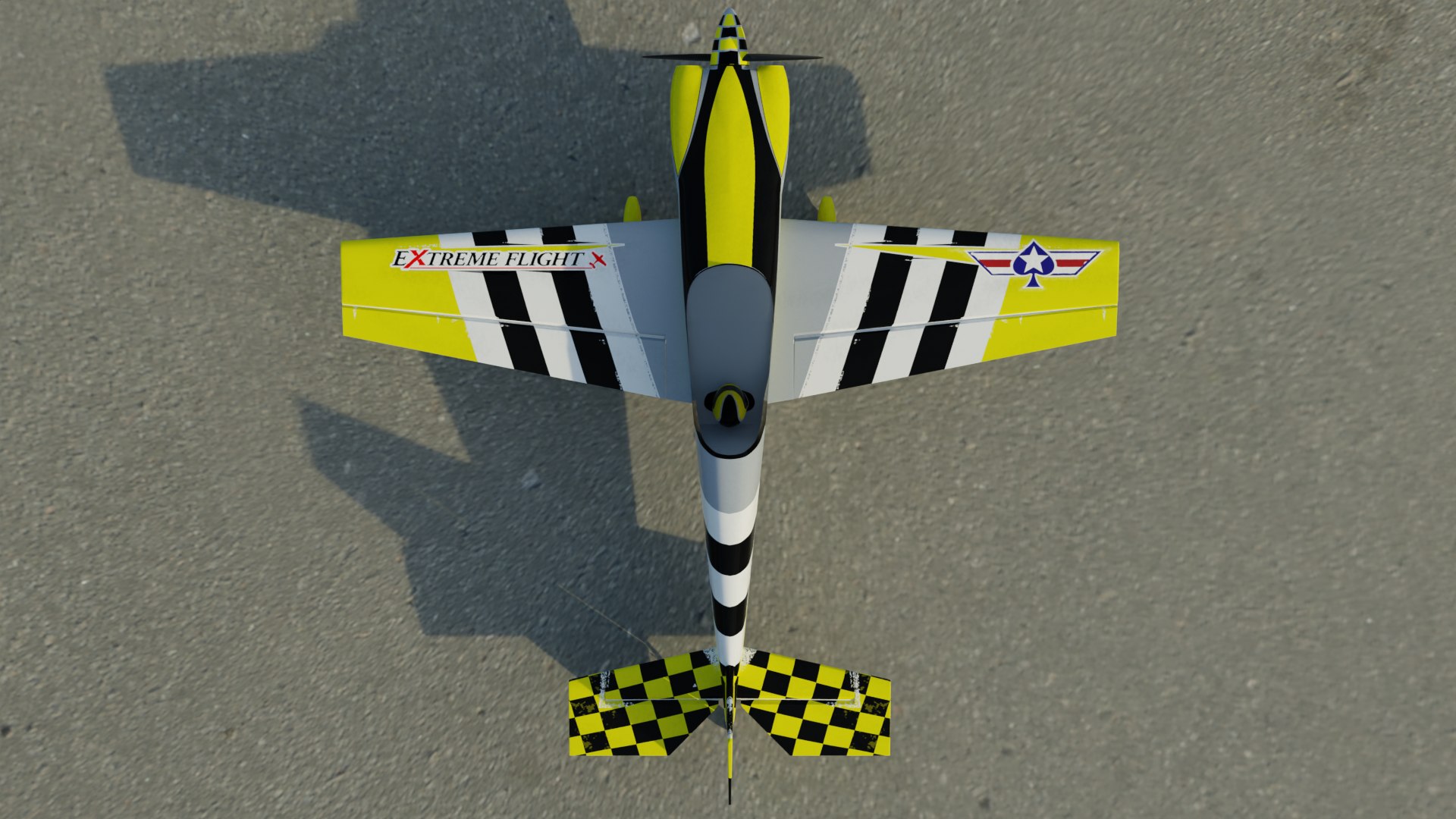3D MXS RC Airplane - TurboSquid 2056910