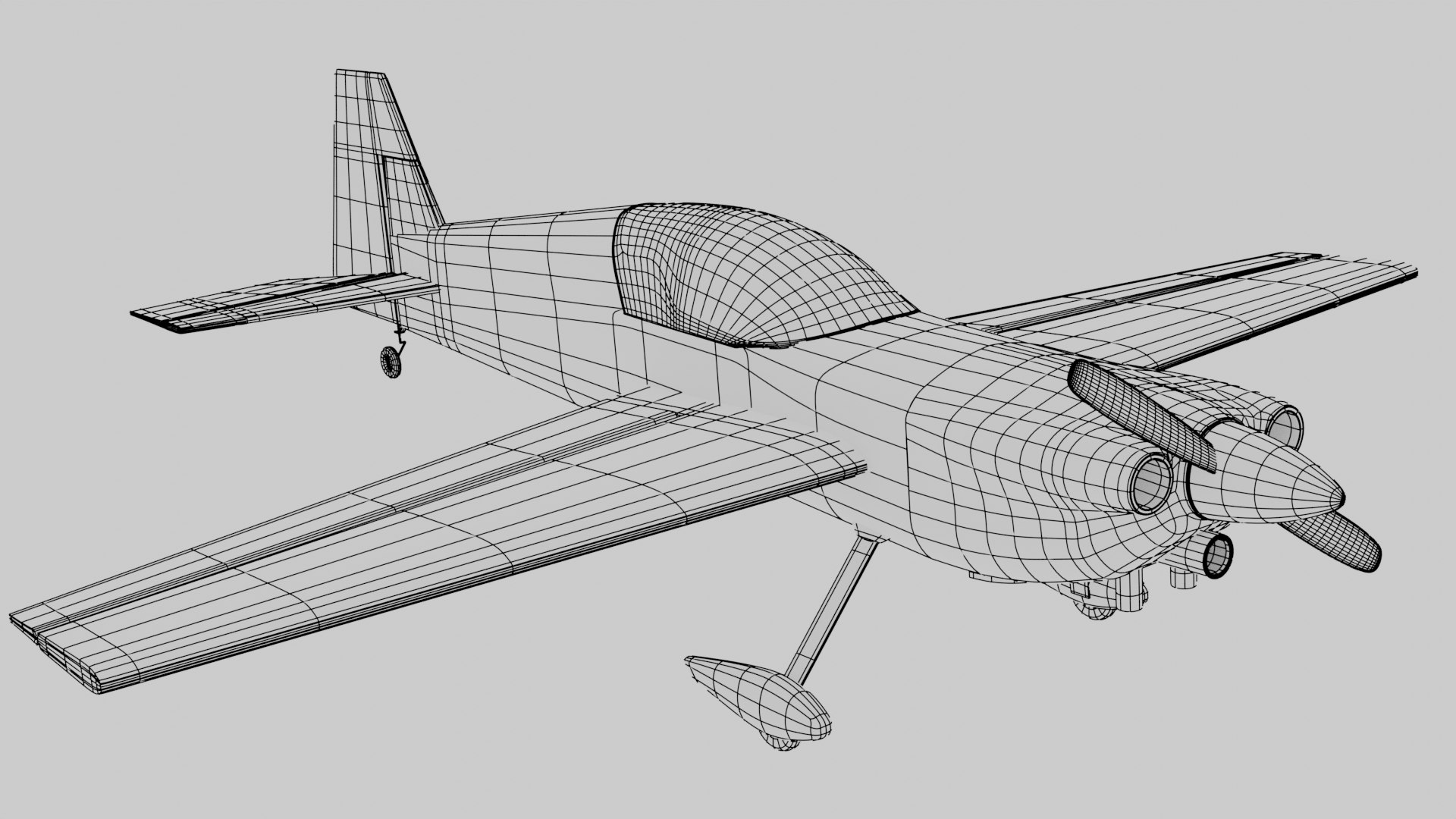 3D MXS RC Airplane - TurboSquid 2056910