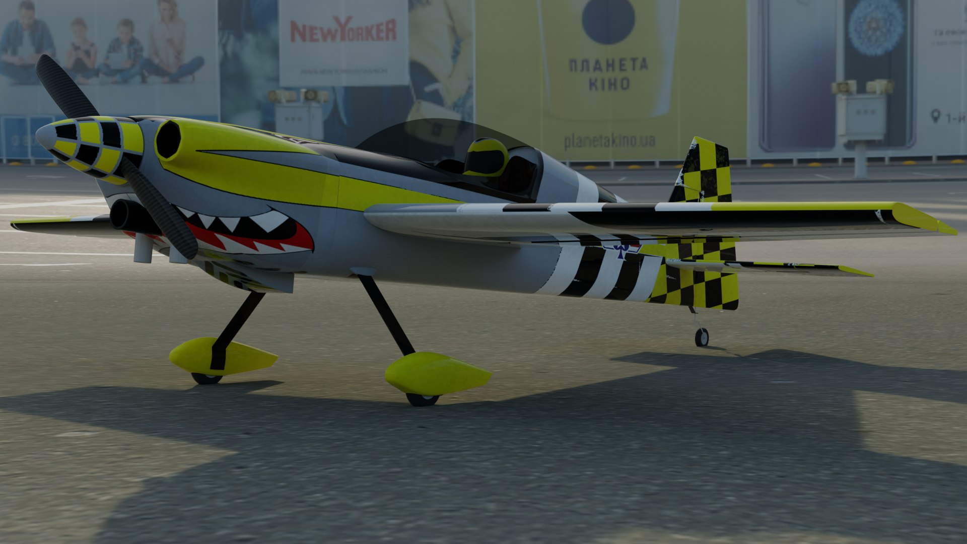 3D MXS RC Airplane - TurboSquid 2056910