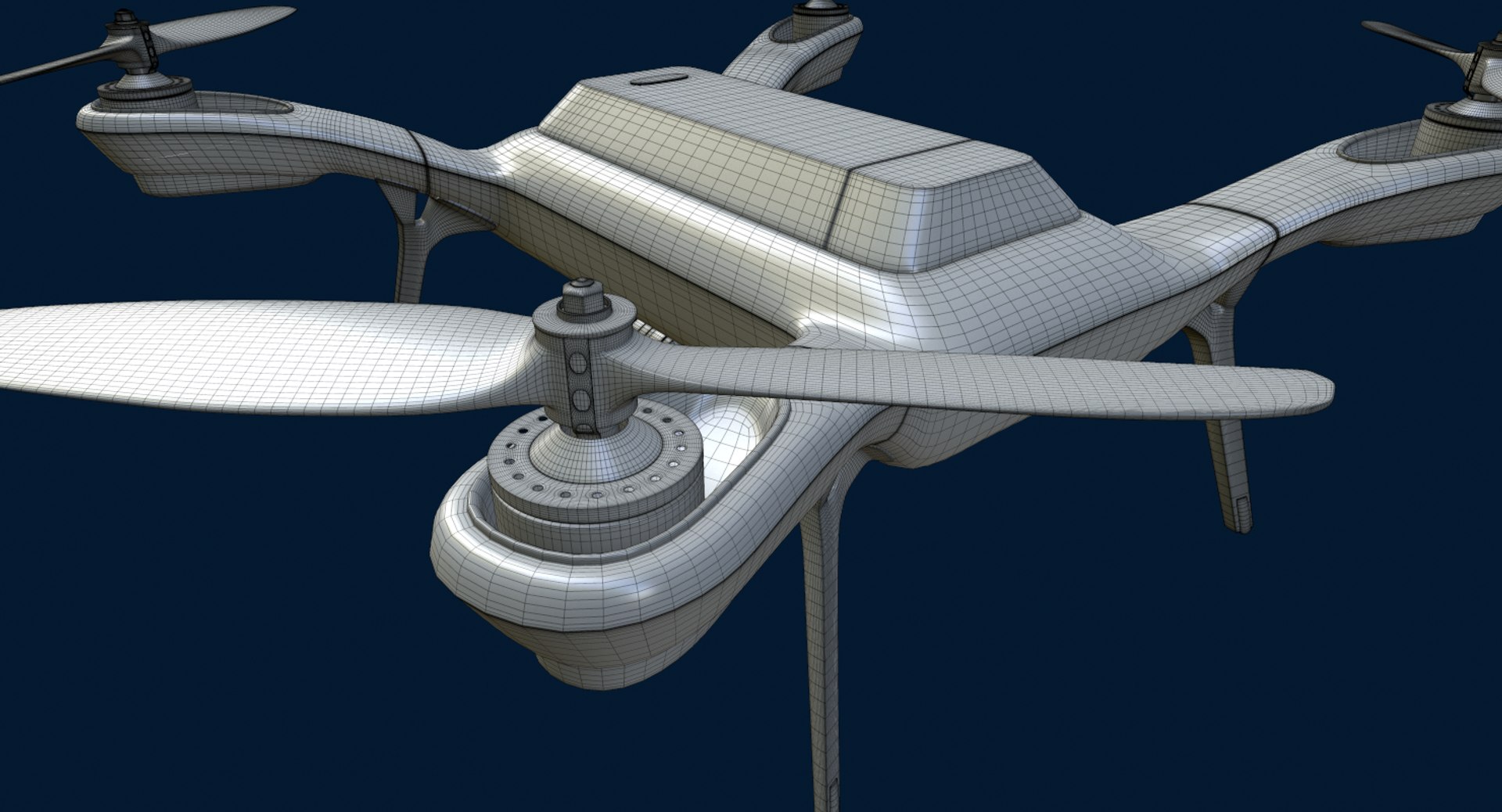 3dr Solo Smart Drone 3d Model