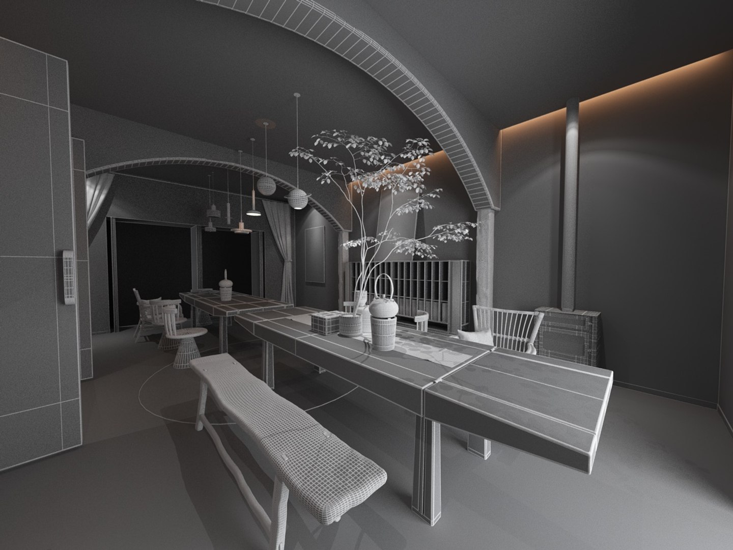 Homestay 3D model - TurboSquid 2000342