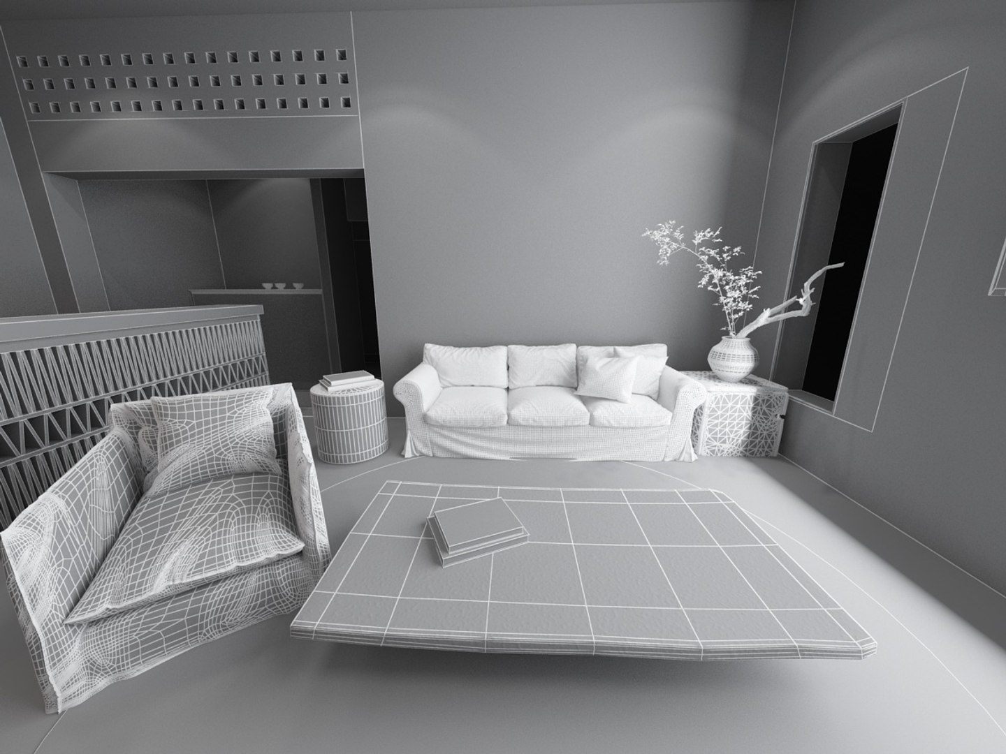 Homestay 3D model - TurboSquid 2000342