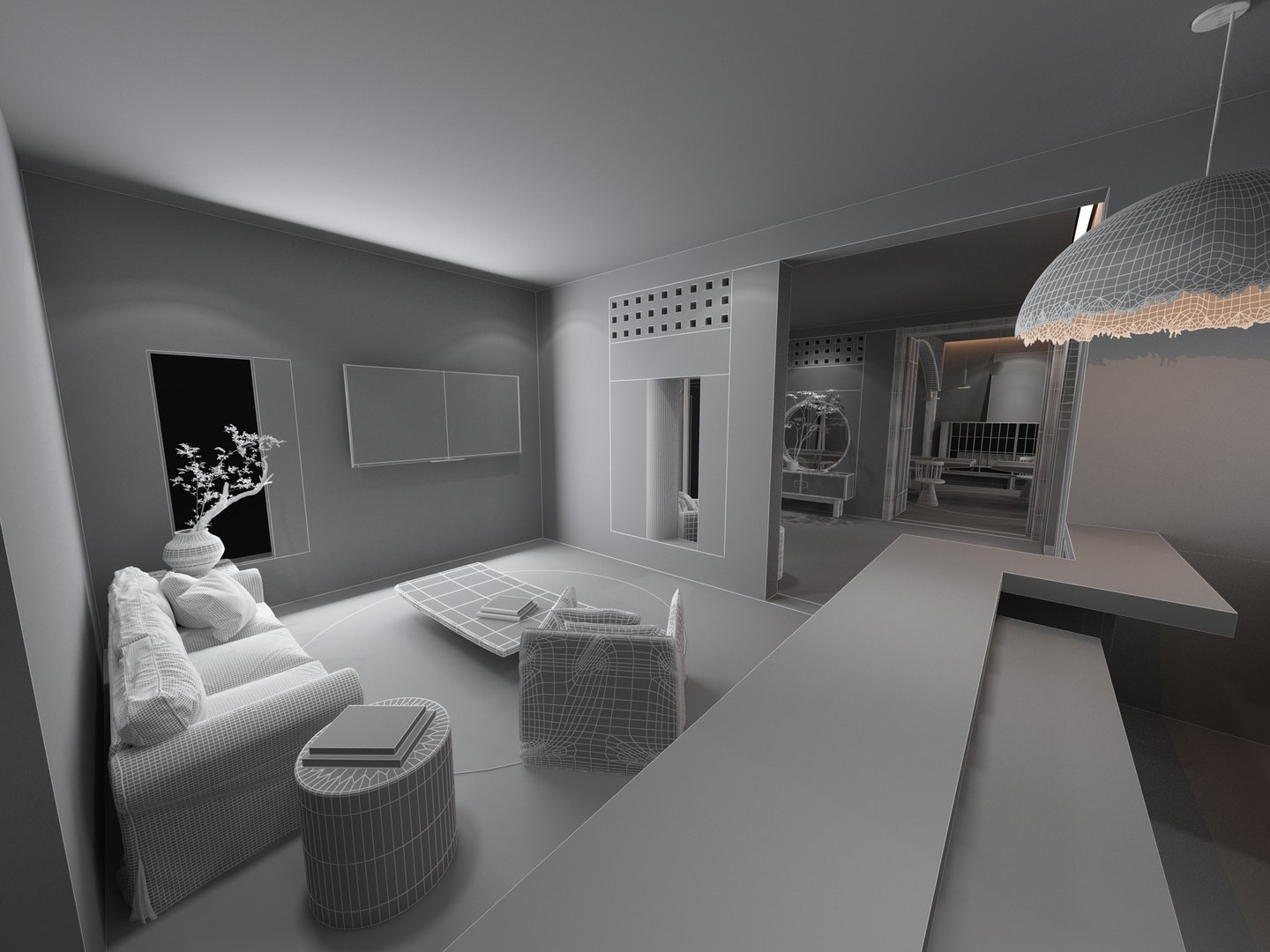 Homestay 3D model - TurboSquid 2000342